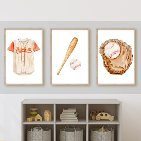 Baseball Theme Wall Murals