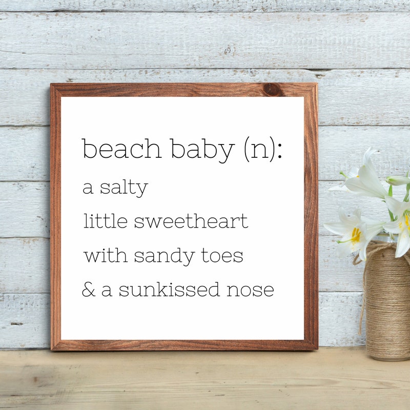 Baby Beach Bedroom Decor - Etsy