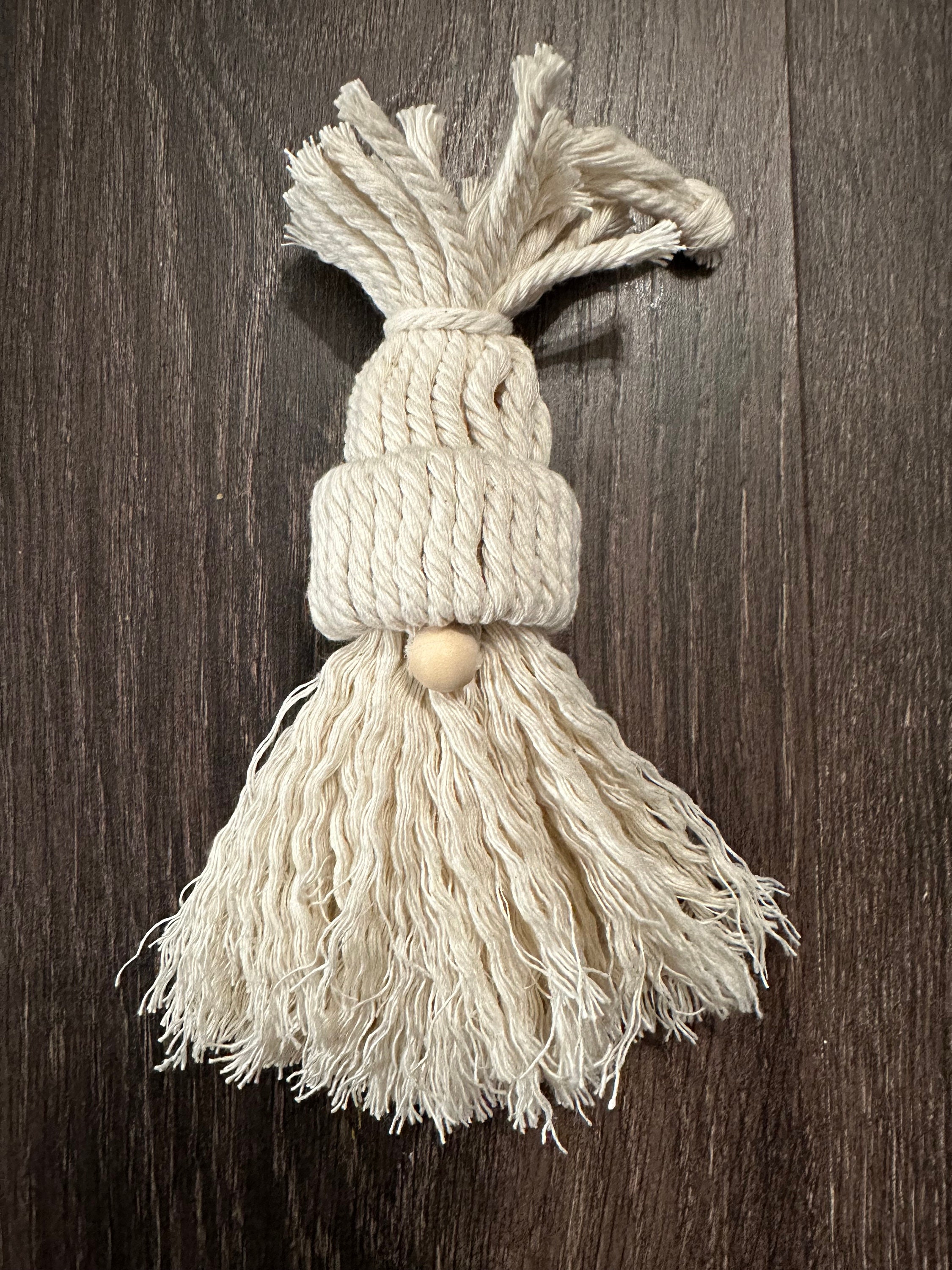 Macrame Gnome Ornaments - Etsy