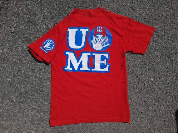 Red Persevere "Never Give Up" - John Cena Mens T-shirt - Gem