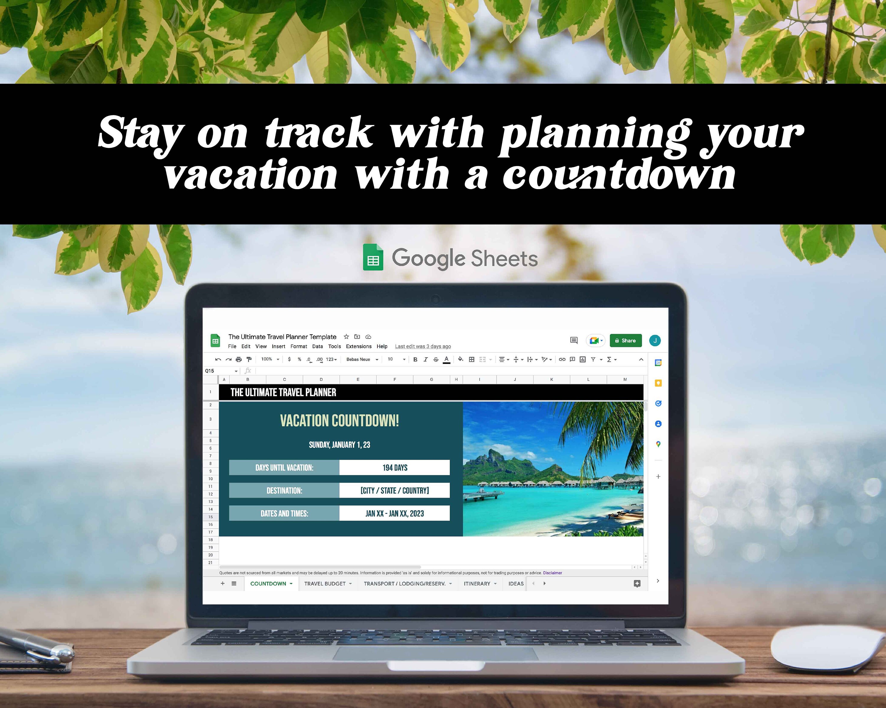 The Ultimate Digital Travel Planner - Etsy