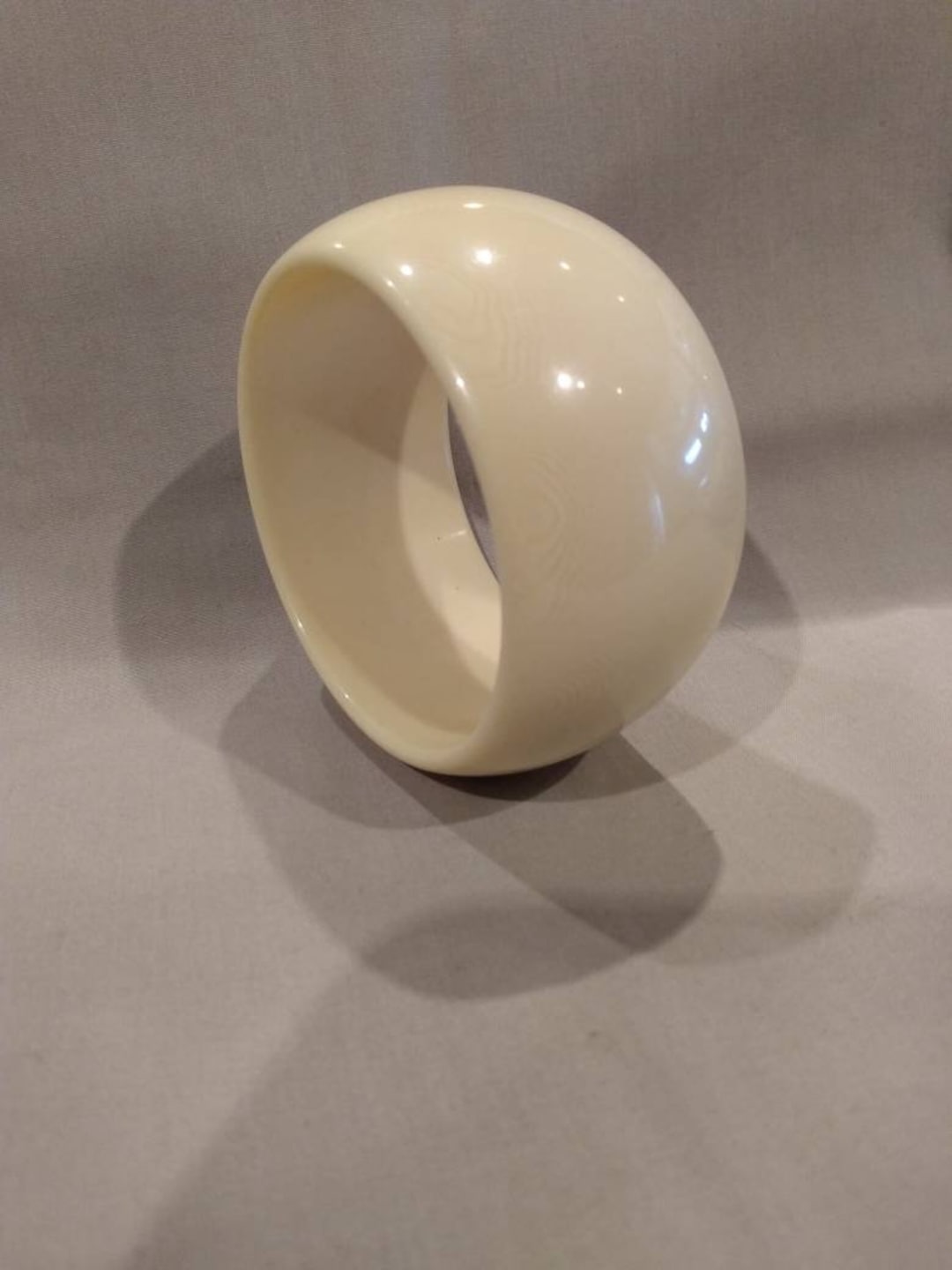 Faux Ivory Bangle With Superb Graining, Made in Italy. - Etsy