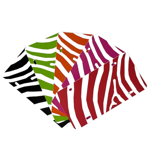 Zebra Print Decal - Etsy