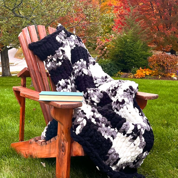 Plaid Knit Pattern - Etsy