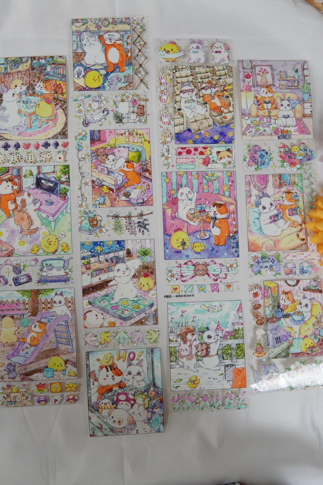 Cute Scene Animals PET Tape / Washi Tape 8x150cm - Etsy