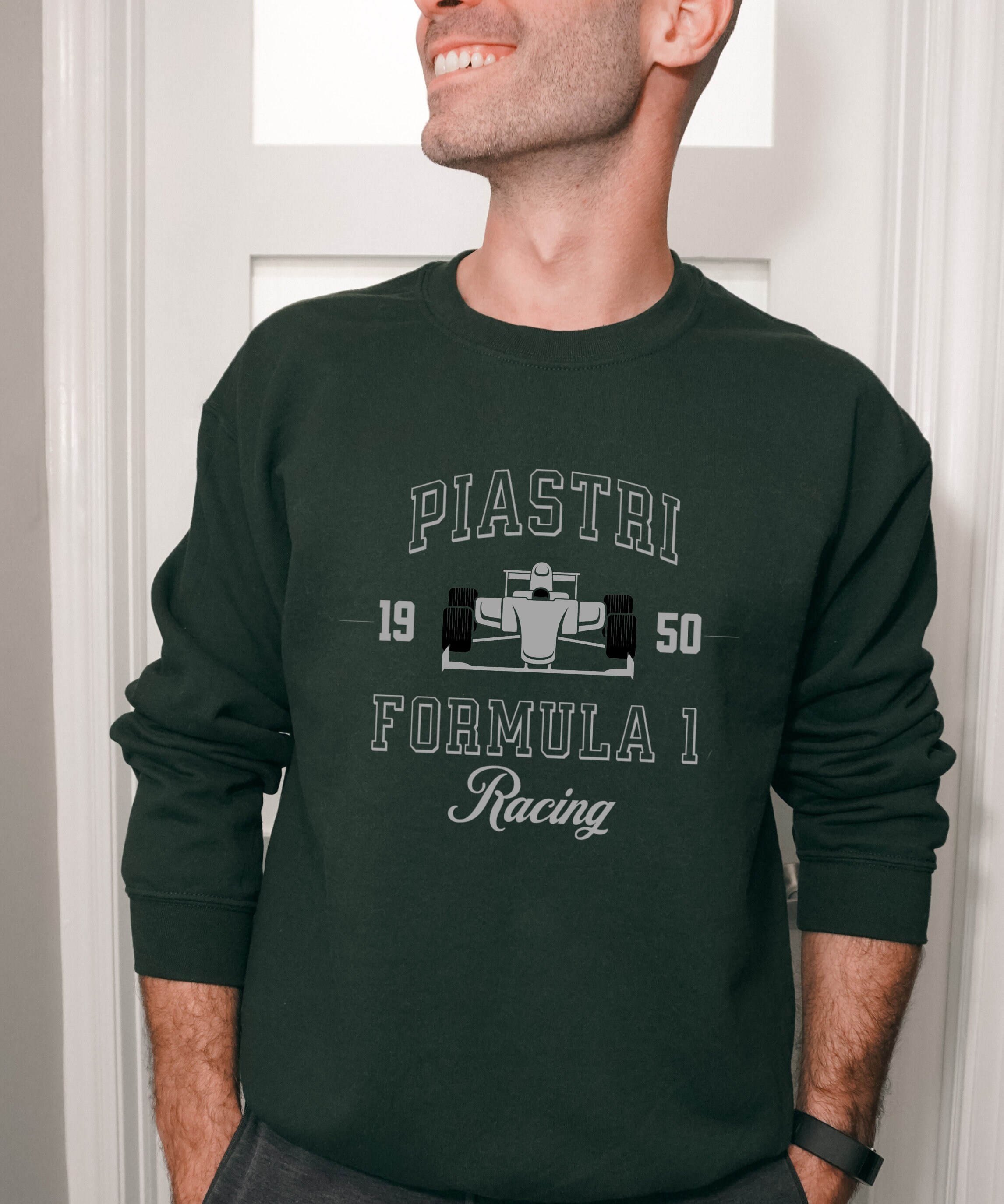 Piastri Formula 1 Crewneck Sweatshirt, Oscar Piastri Sweatshirt, F1 ...