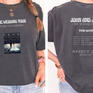 Custom Wedding Tour Concert Shirt, Wedding Party Shirts, Bridesmaid ...