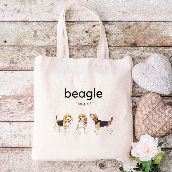 Beagle Tote Bag - Etsy