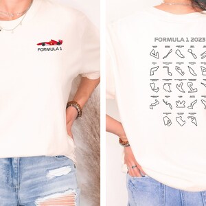 Formula 1 Circuit Shirt, F1 Tracks Tshirt, Formula 1 2023 Season Tee ...