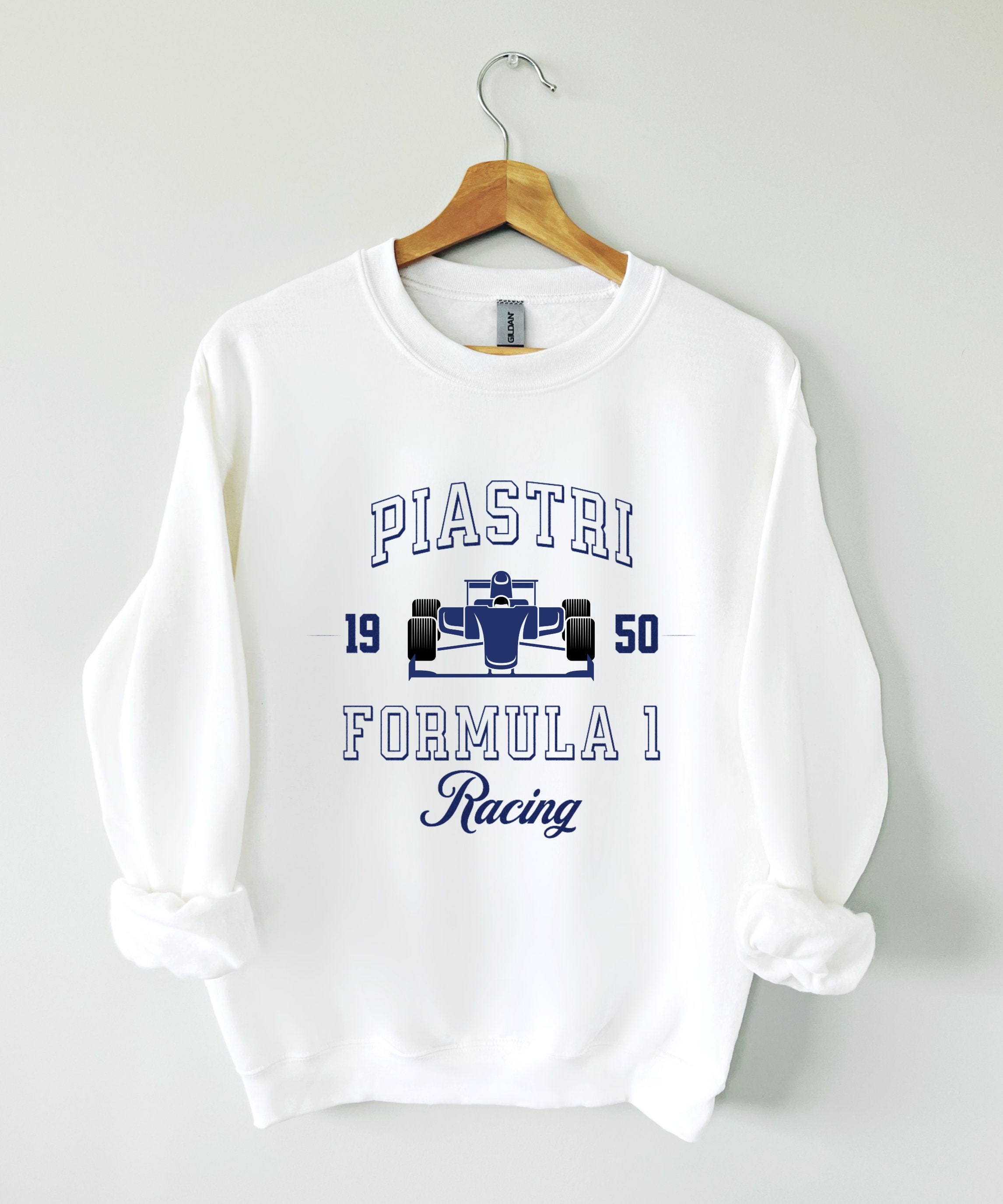 Piastri Formula 1 Crewneck Sweatshirt, Oscar Piastri Sweatshirt, F1 ...