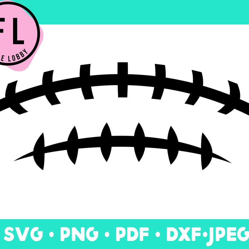 Football Laces Svg - Etsy