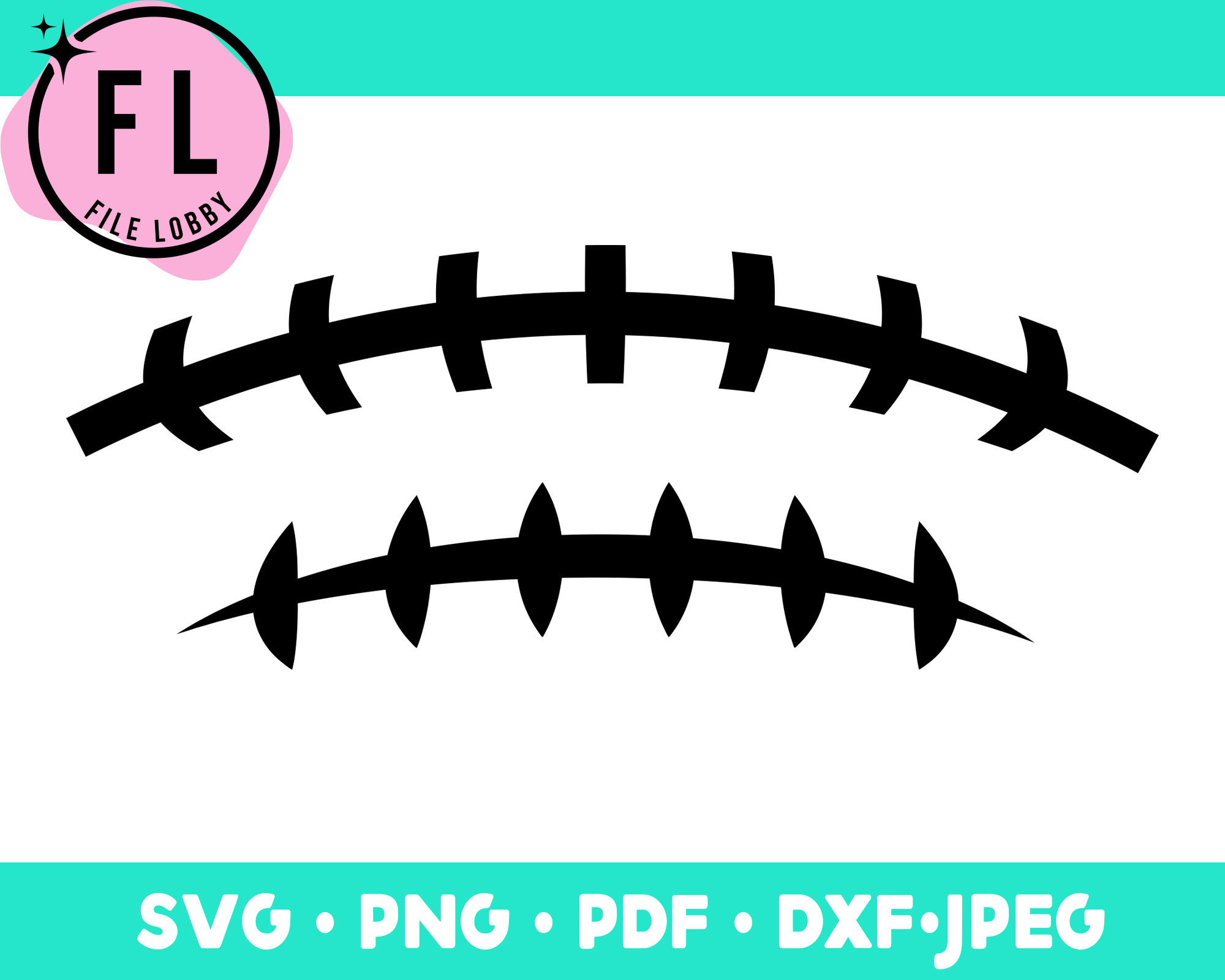 Football Lace Svg,football Laces Bundle Png - Football Cut File ...