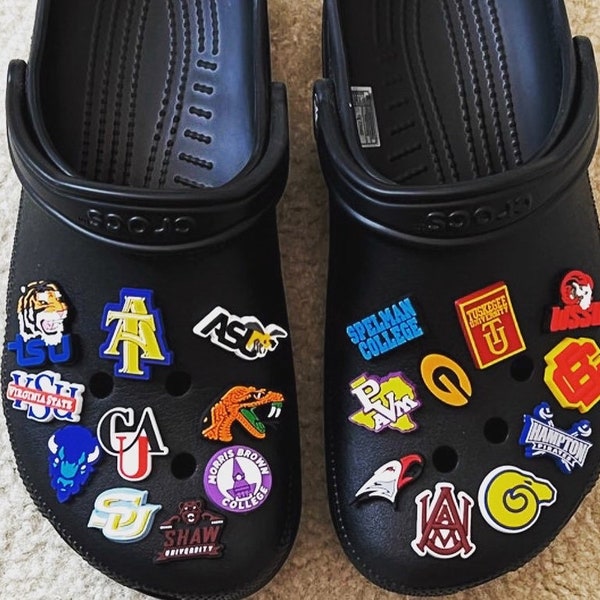 University of Alabama Croc Charms - Etsy