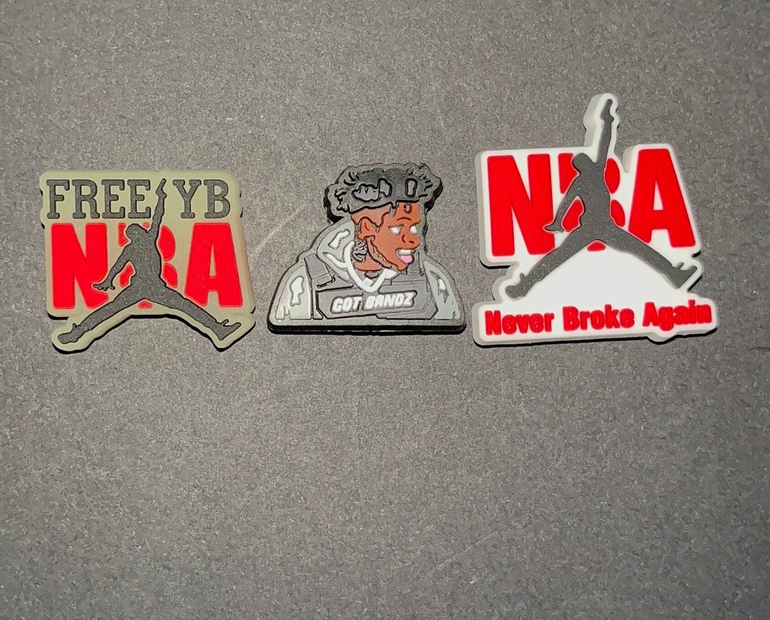 NBA Youngboy Croc Charms Set of 3 - Etsy