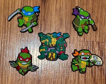 Ninja Turtle Croc Jibbitz - Etsy