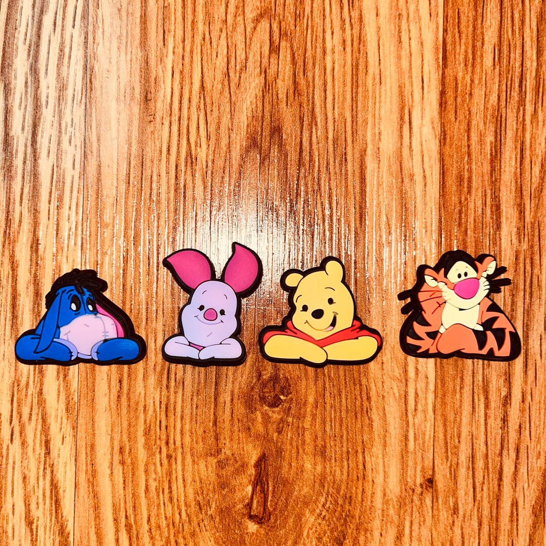 Cartoon Croc Charms Set of 4 - Etsy