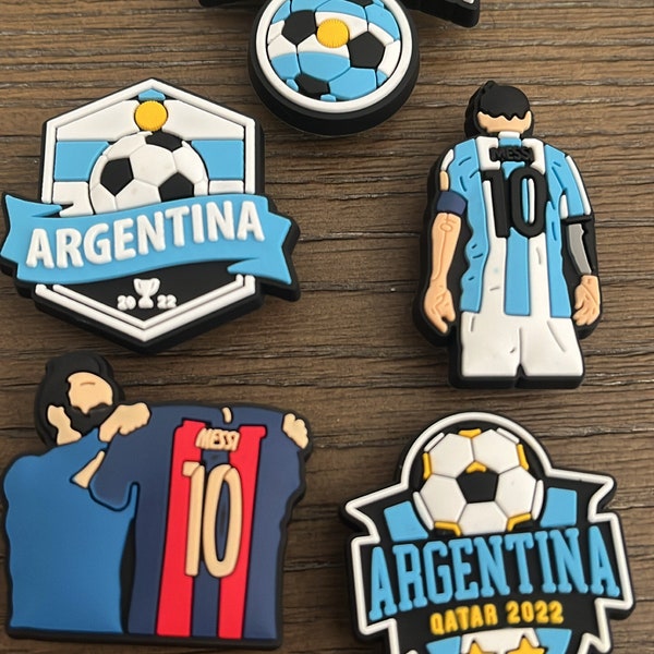 Messi Shoe Charms - Etsy