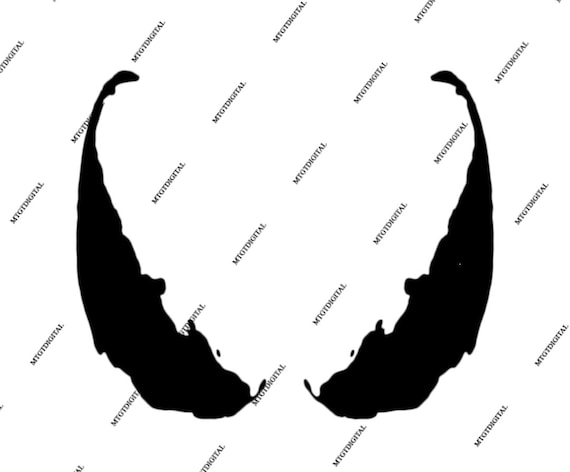 Venom Eyes SVG File Instant Download Svg-png-jpg - Etsy
