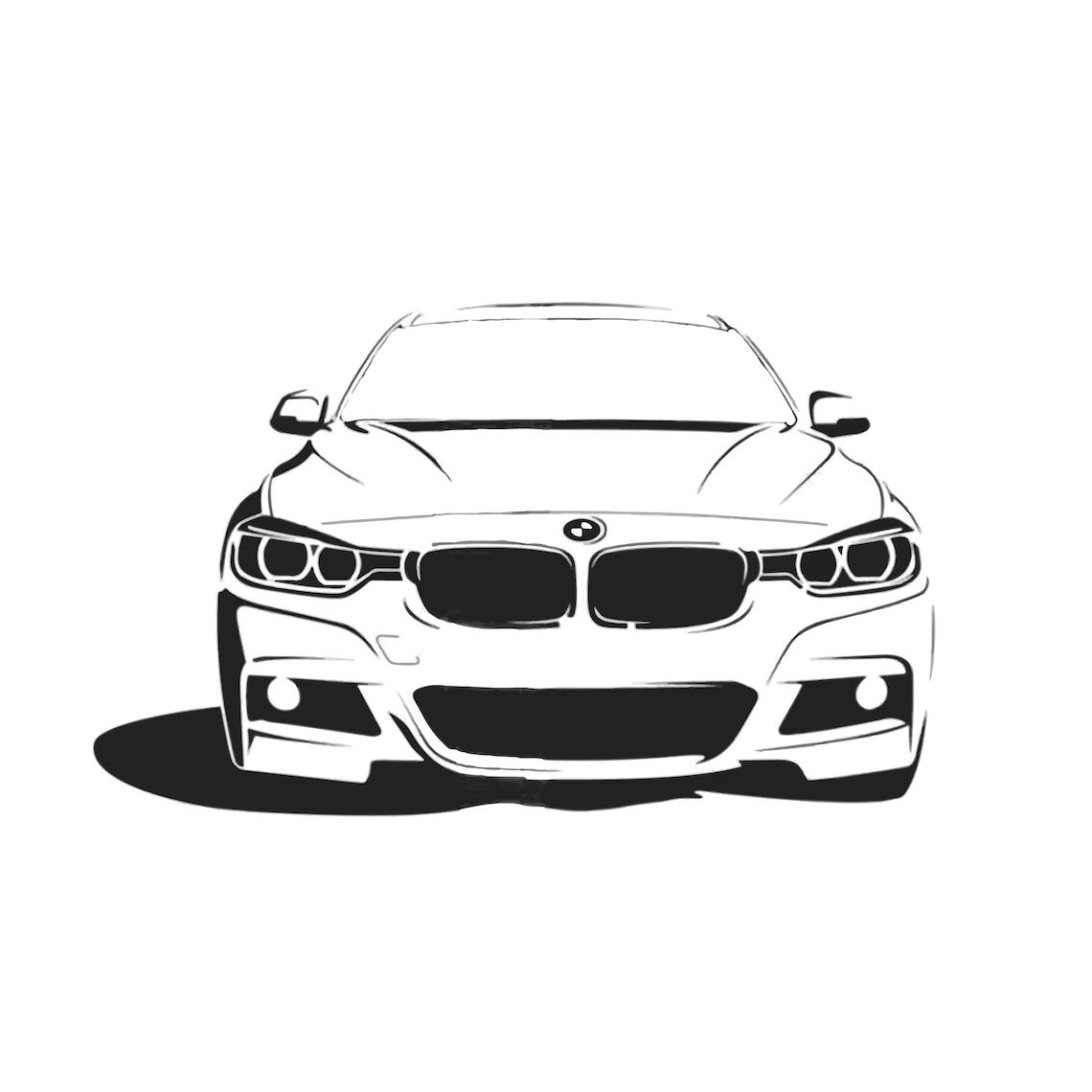 Bmw 3 Series, F30, Logo, Design, Svg,png,jpg ,vector, Car Cutting File ...