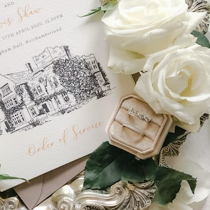 Wedding Ring Box Cream/beige ~ Wedding Photography Flat Lay Styling ...