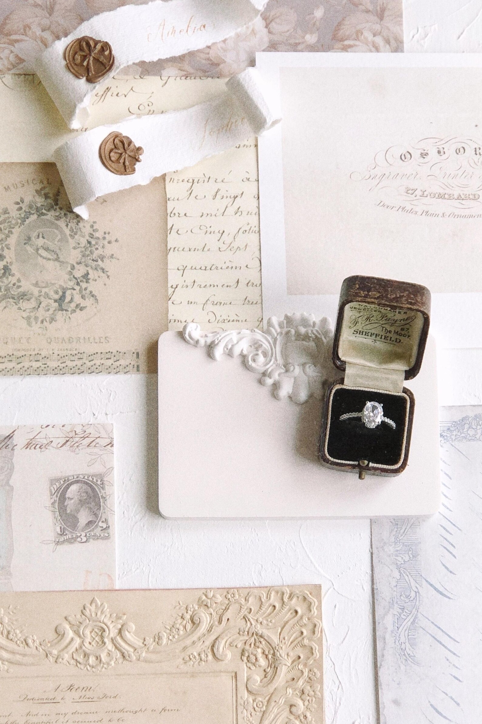 Decorative Tile ~ Wedding Flat Lay Photography Photo Props Styling ...