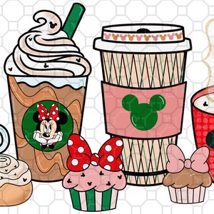 Digital File - Minnie Coffee Png - WDW Shirt Design - Sublimation - DTF ...