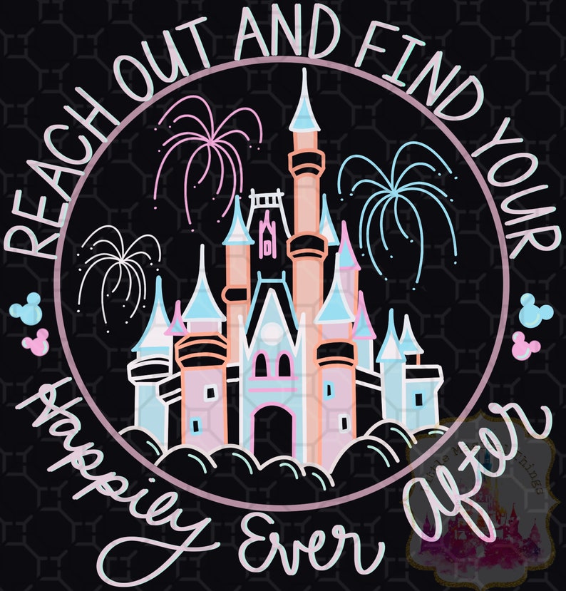 Digital File - Happily Ever After - Castle - WDW - Shirt Print ...