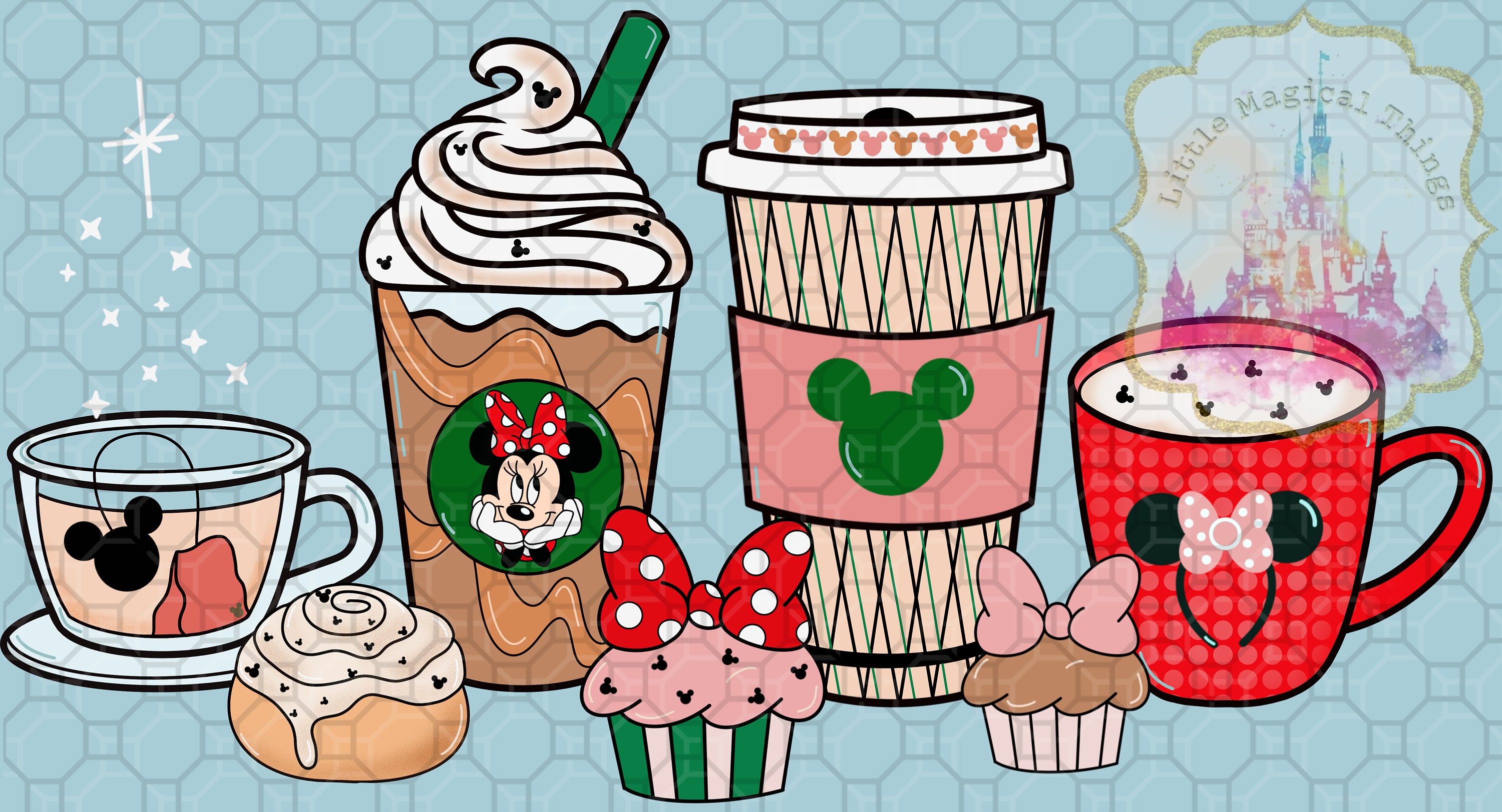 Digital File - Minnie Coffee Png - WDW Shirt Design - Sublimation - DTF ...