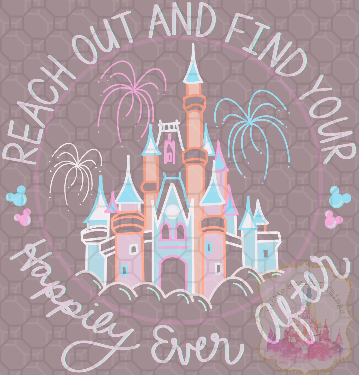 Digital File - Happily Ever After - Castle - WDW - Shirt Print ...