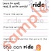 25 More Primary Words for Beginning Readers and Writers - Etsy
