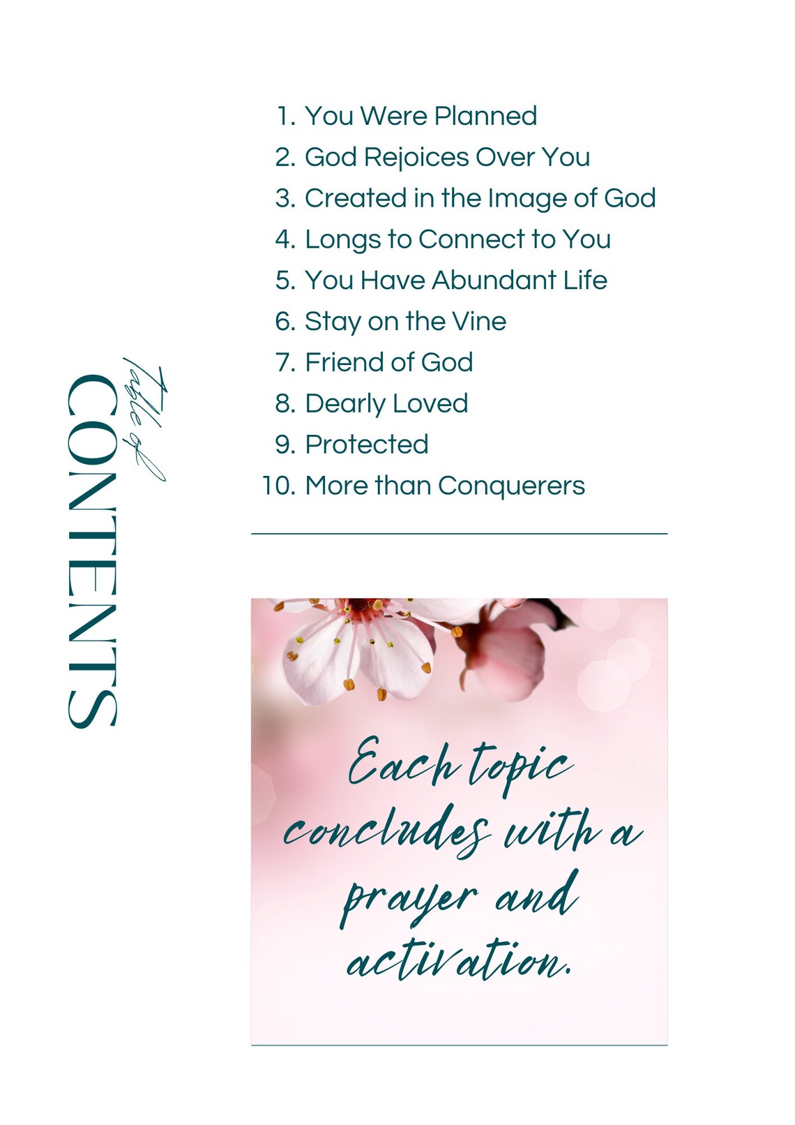 10 Things God Says About You - Printable, Downloadable, Bible Study ...