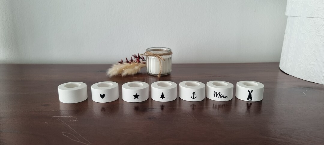 Kerzenständer mini/ Weihnachten/ Ostern/ Anker/ Herz/ Stern - Etsy.de