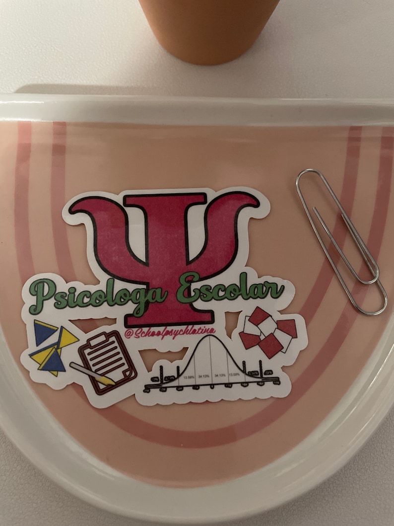 Psicologa Escolar Sticker - Etsy
