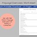 Polyvagal Theory Exercises Worksheets Neuroception - Etsy UK
