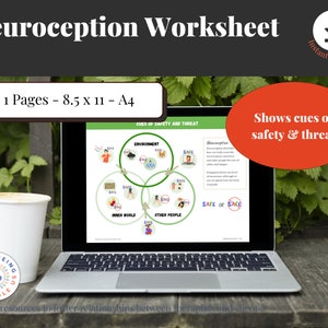 Neuroception Mental Health Worksheet, Polyvagal Theory Printable ...