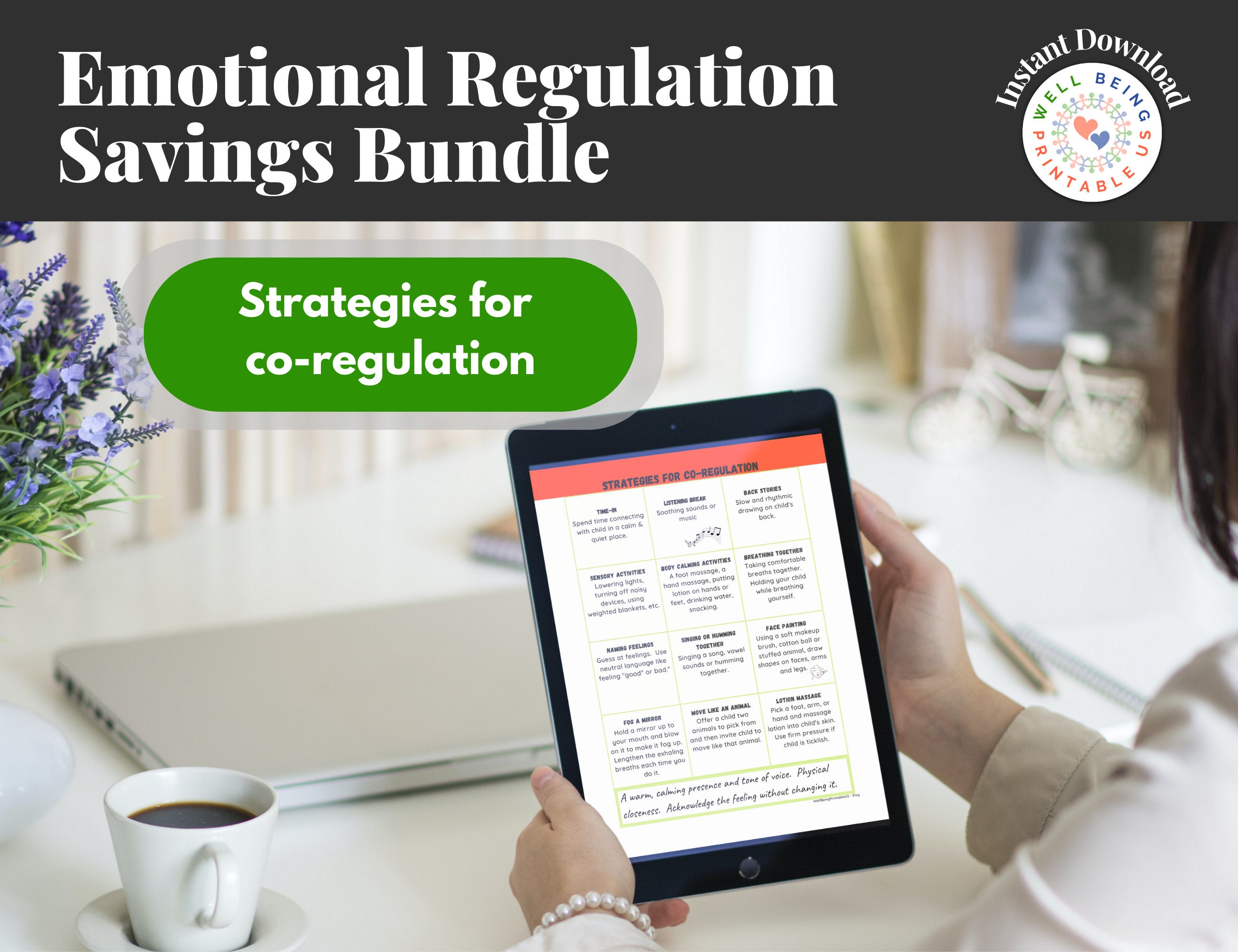 Emotional Regulation CBT Worksheet, Kids Coping Skills for Parents ...