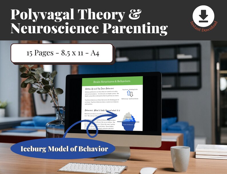 Polyvagal Theory and Neuroscience Parent Therapy Worksheet - Etsy