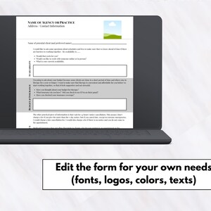 Child Client Screening Canva Template, Client Assessment Worksheet ...