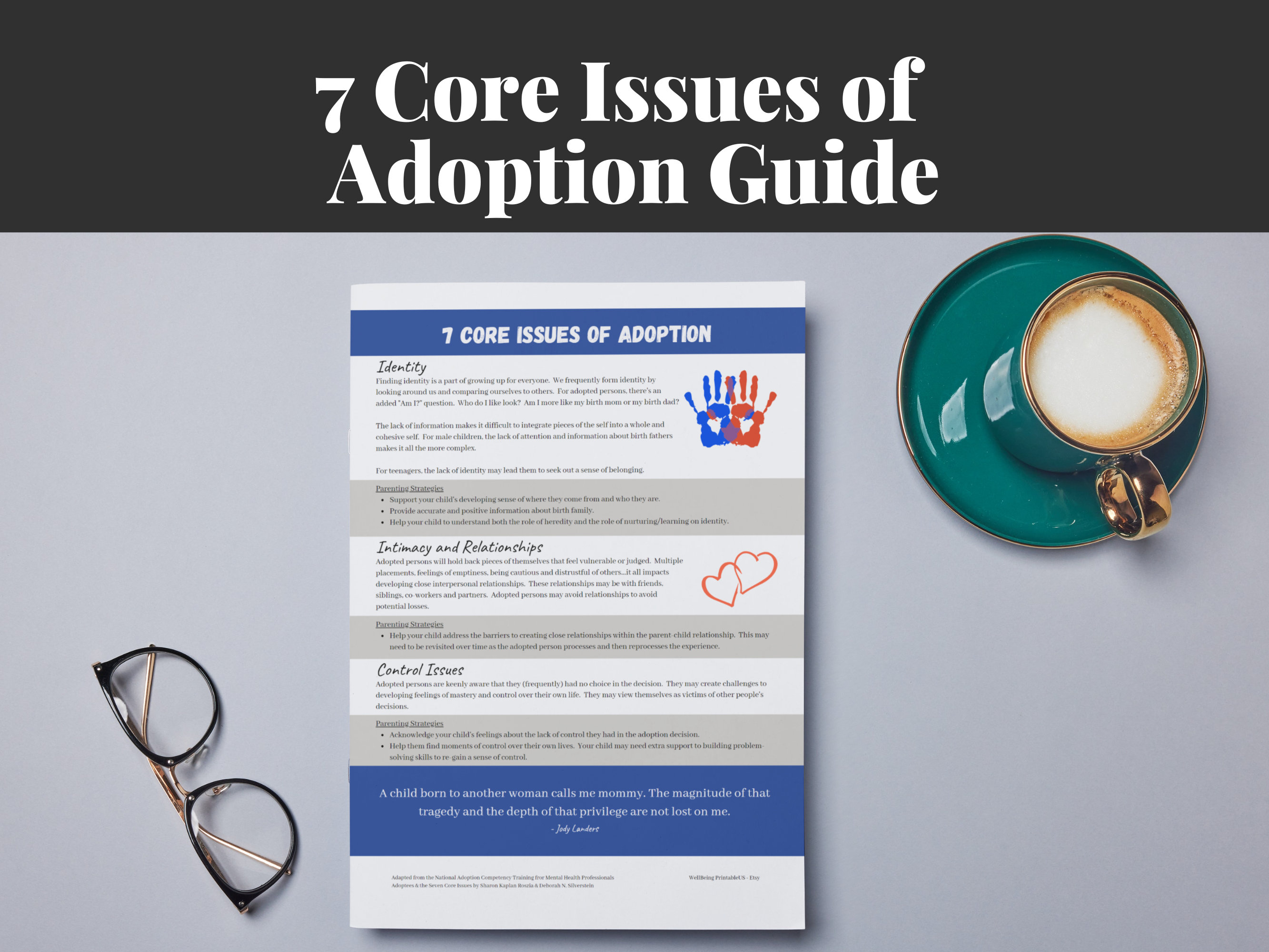 Seven Core Issues of Adoption Guide | Child Adoption Digital Downloads ...