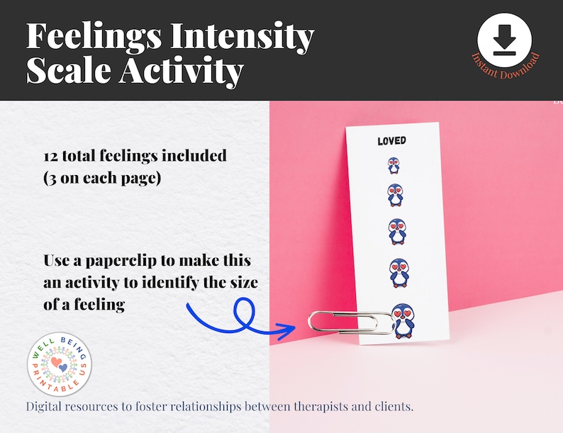 SEL Printable, CBT Worksheet, Emotions Mental Health Mental Health ...