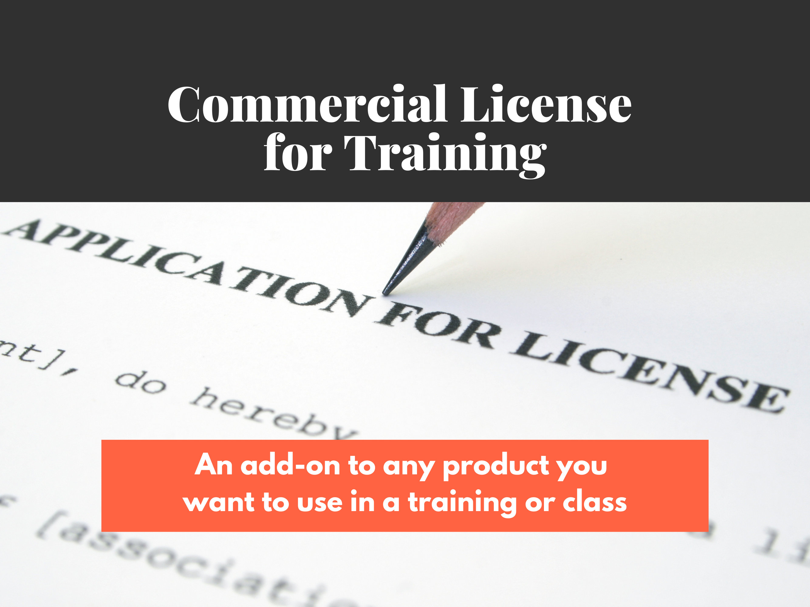 Commercial License Permission to Use for Training | Mental Health ...