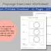 Polyvagal Theory Exercises Worksheets Neuroception - Etsy UK