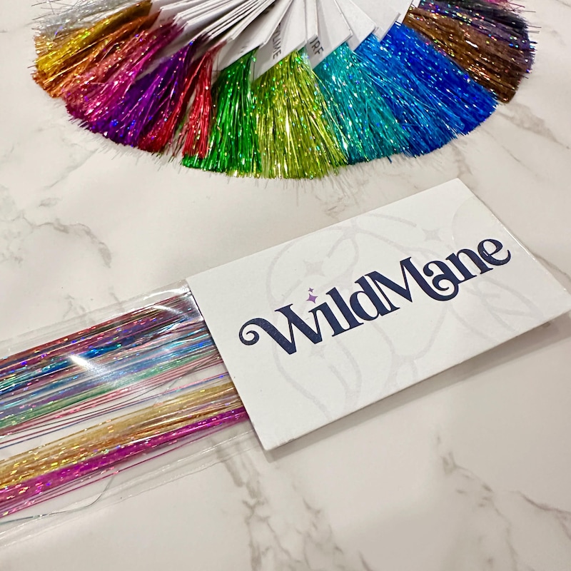 Neon Pink Hair Strand - Etsy