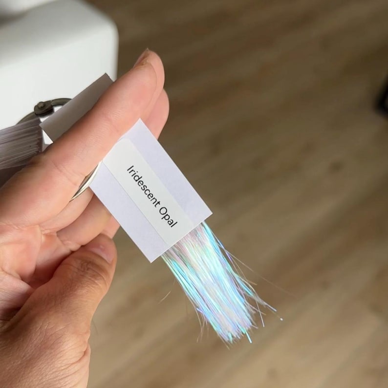 Customizable Tinsel Hair Swatch Ring: Color Chart for Stylists - Etsy