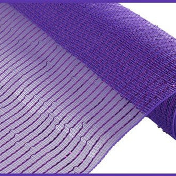 Purple Deco Mesh - Etsy