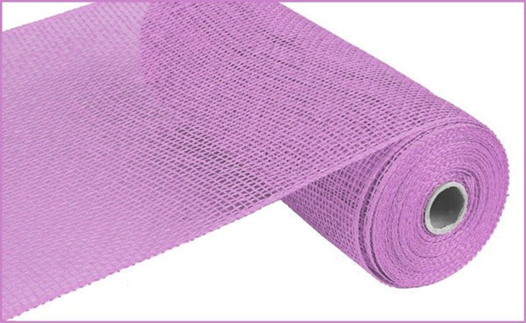 Lavender Poly Deco Mesh,, 10 Inches X 10 Yards, Wreath Mesh for ...
