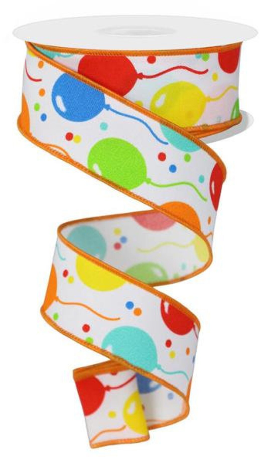 Birthday Ribbon, Balloon Ribbons, Ribbon for Birthday Wreath, 1.5 ...