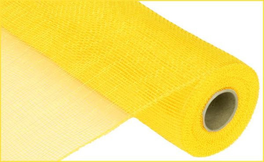 Poly Deco Mesh Yellow Deco Mesh, to Make Sunflower Handmade Deco Mesh ...