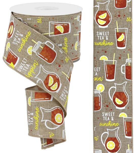 Vector Sweet Tea And Cornbread