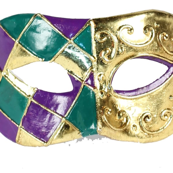 Harlequin Mask - Etsy